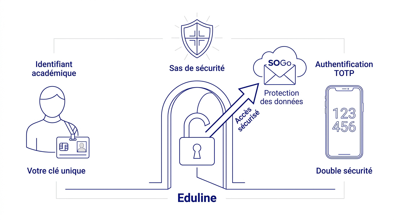 Accéder et gérer ta messagerie SOGo Lille via Eduline - Site Étudiant